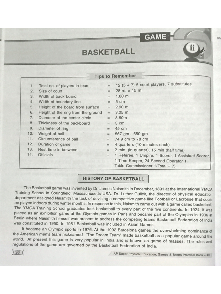 Basketball | PDF