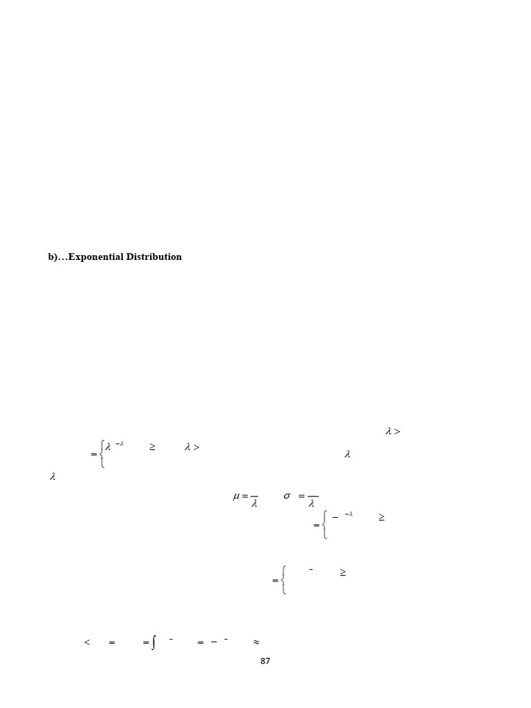 Exponential vs Normal Distribution Insights | PDF | Normal Distribution ...