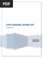 Oxford 3000 Word List by CEFR Level | PDF