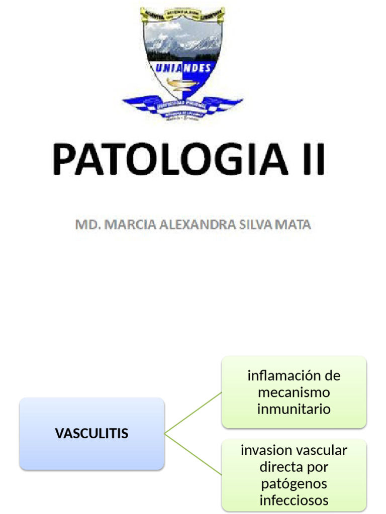 Vasculitis | PDF | Infección | Neumonía