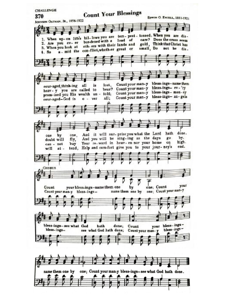 Count Your Blessings | PDF