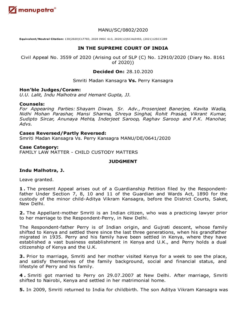 Dual Citizenship Case | PDF | Child Custody | Legal Guardian