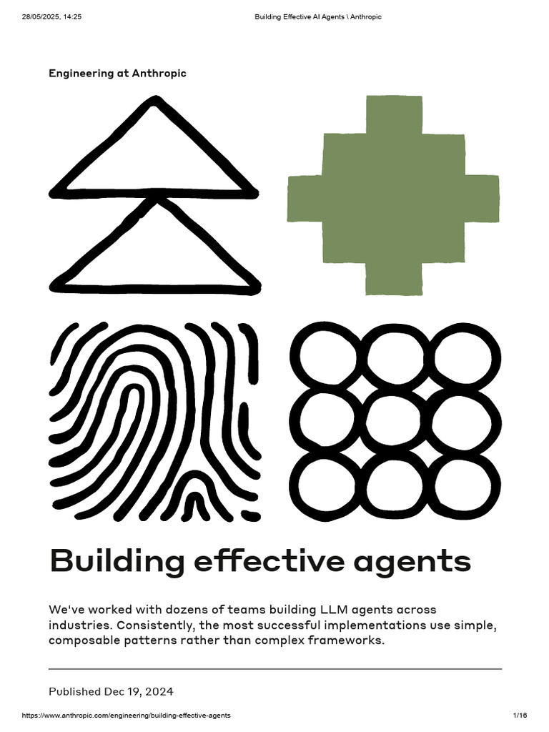 Building Effective AI Agents - Anthropic | PDF | Artificial Intelligence | Intelligence (AI ...