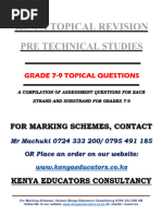 Grade 7 Pretechnical Studies | PDF