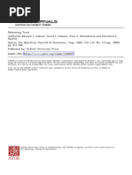 Rotter's 1967 Interpersonal Trust Scale | PDF | Standard Deviation ...