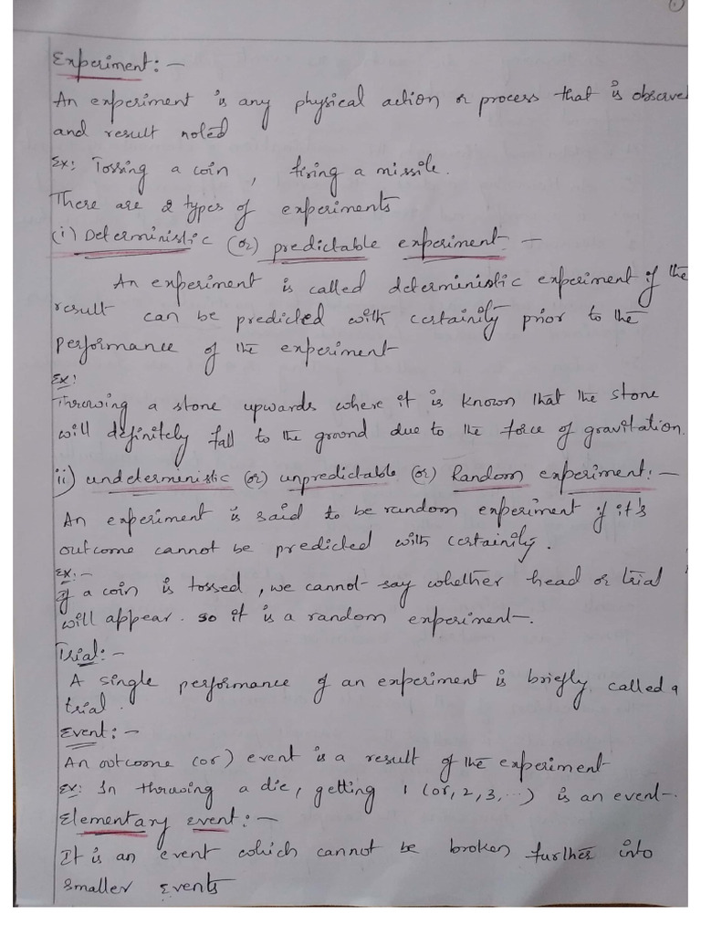 Probability & Statistics Unit 2 | PDF