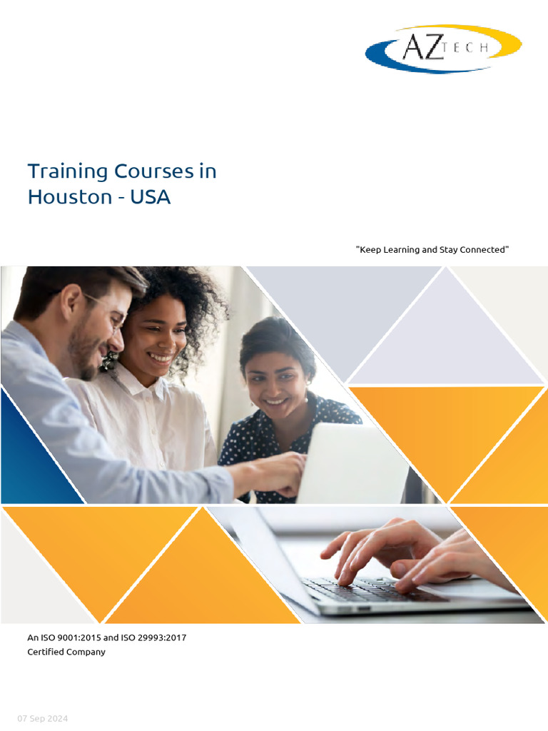 Aztech Training Consultancy Training Plan | PDF | Economies | Business