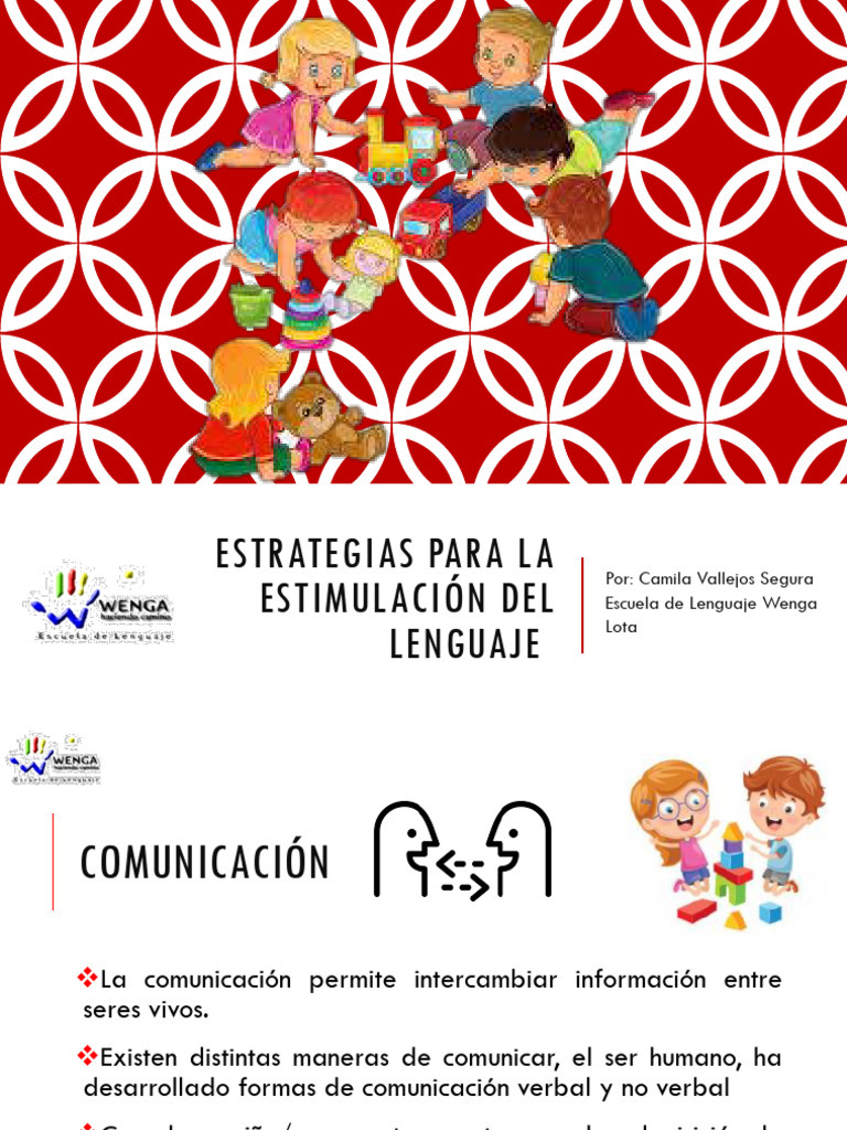 Estrategias para La Estimulacion Del Lenguaje - Parte1 | PDF ...