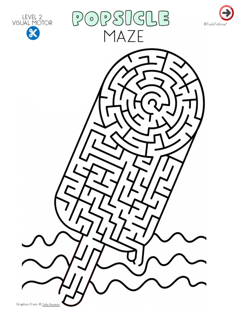 Ice Cream Maze | PDF