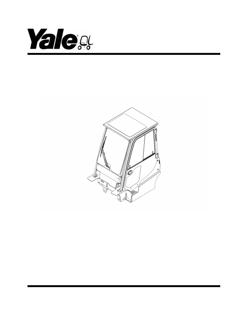GP20-30MX Operator's Cab Maintenance Guide | PDF | Elevator | Door