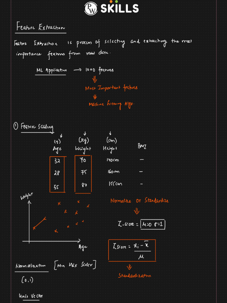 1.0 - Feature Extraction | PDF