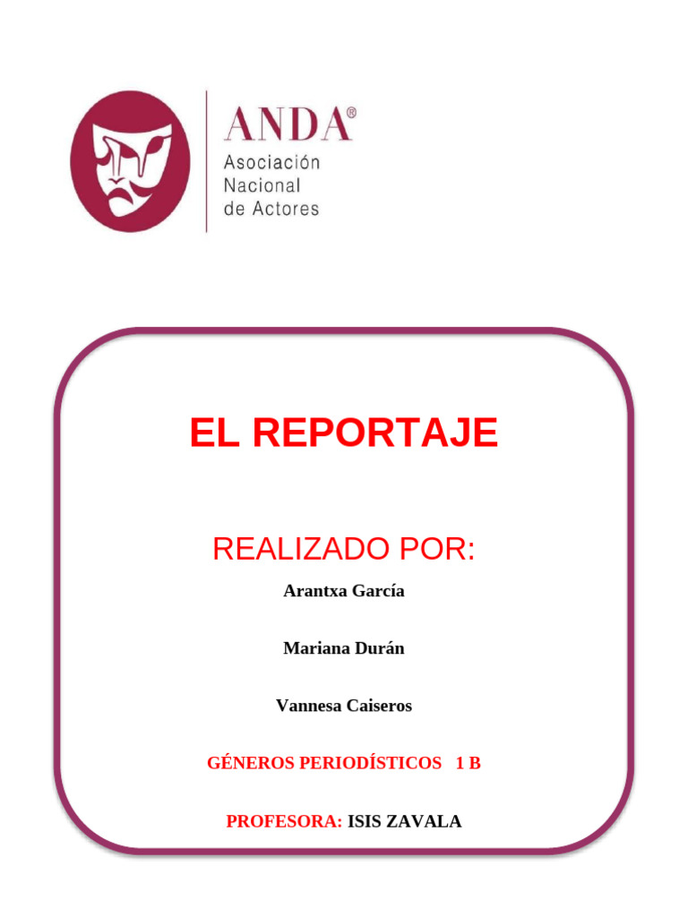 Reportaje | PDF