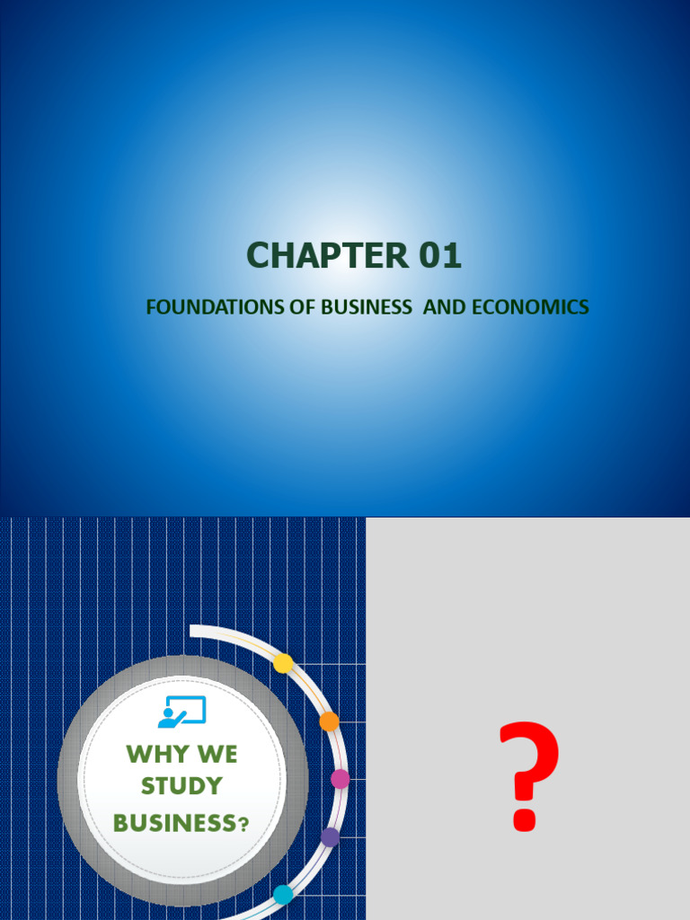 Chapter 01 Foundations of Business Economics | PDF | Employment | Business