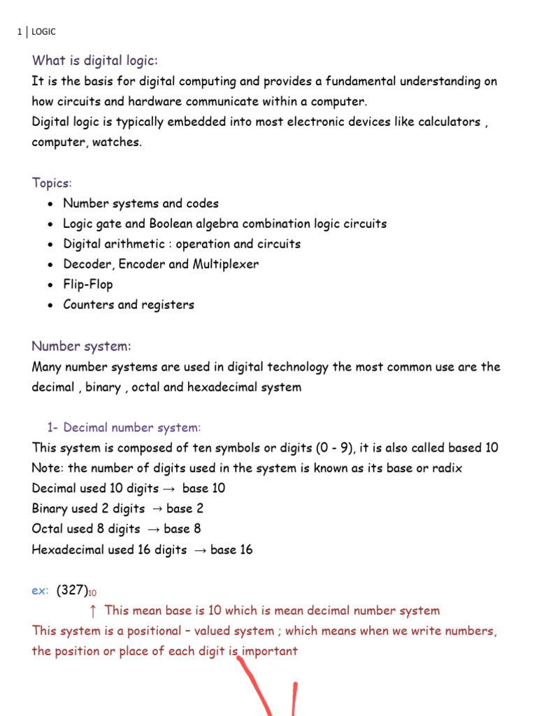 Digital Logic Fundamentals Explained | PDF | Lexicology | Arithmetic