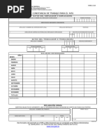 Formato 14 - 100 IVSS | PDF