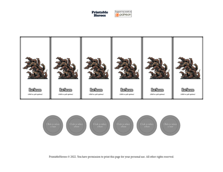 Animal - Rat - Swarm - 01 - Free | PDF