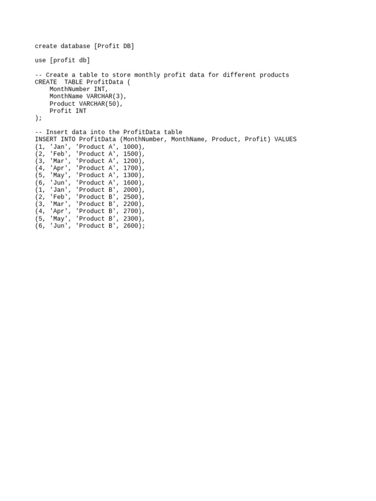 Lec 44 Create Table | PDF