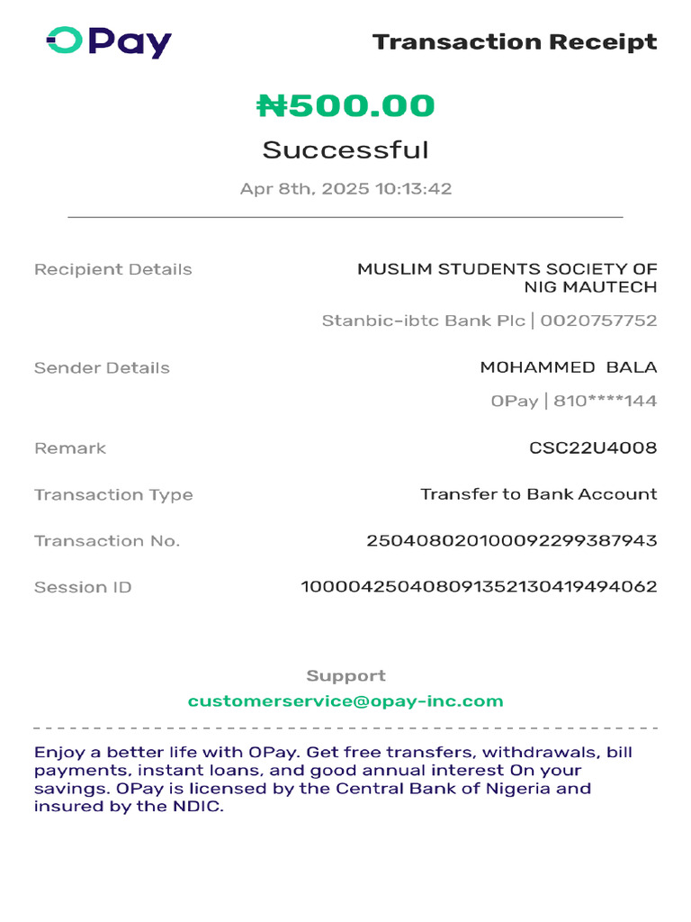 Second Session MSSN | PDF