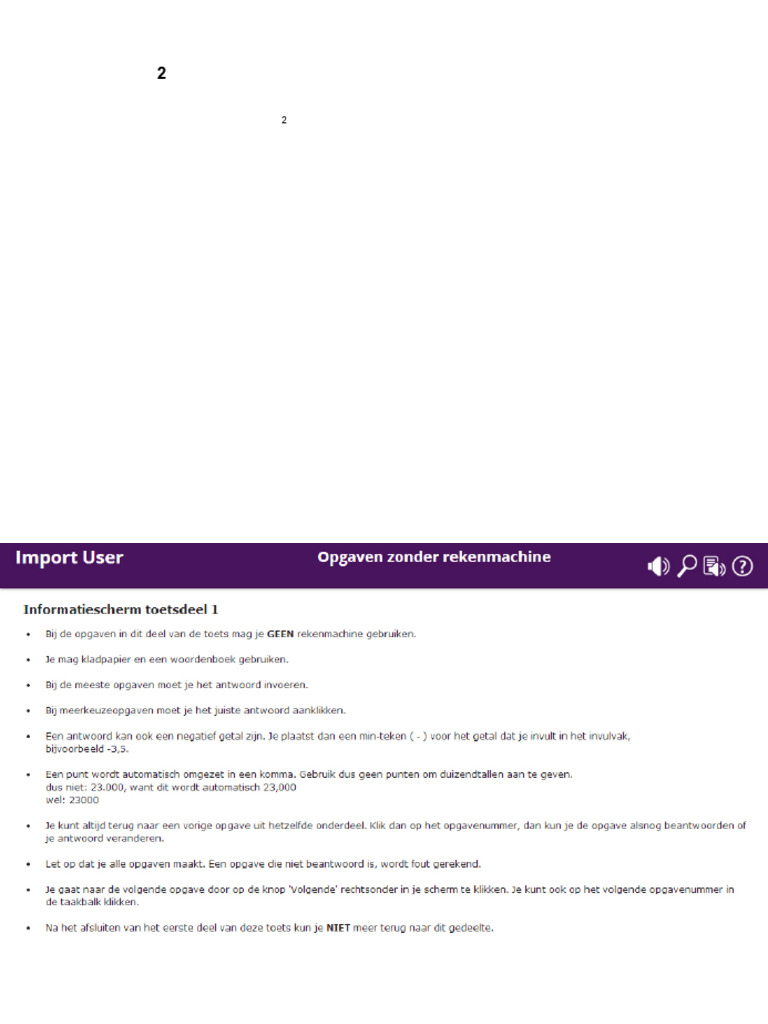 Rekentoets 2F - 10 Vragen | PDF