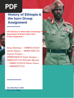 Derg Regime: Ethiopia's Turbulent Era | PDF | Ethiopia | Political Science