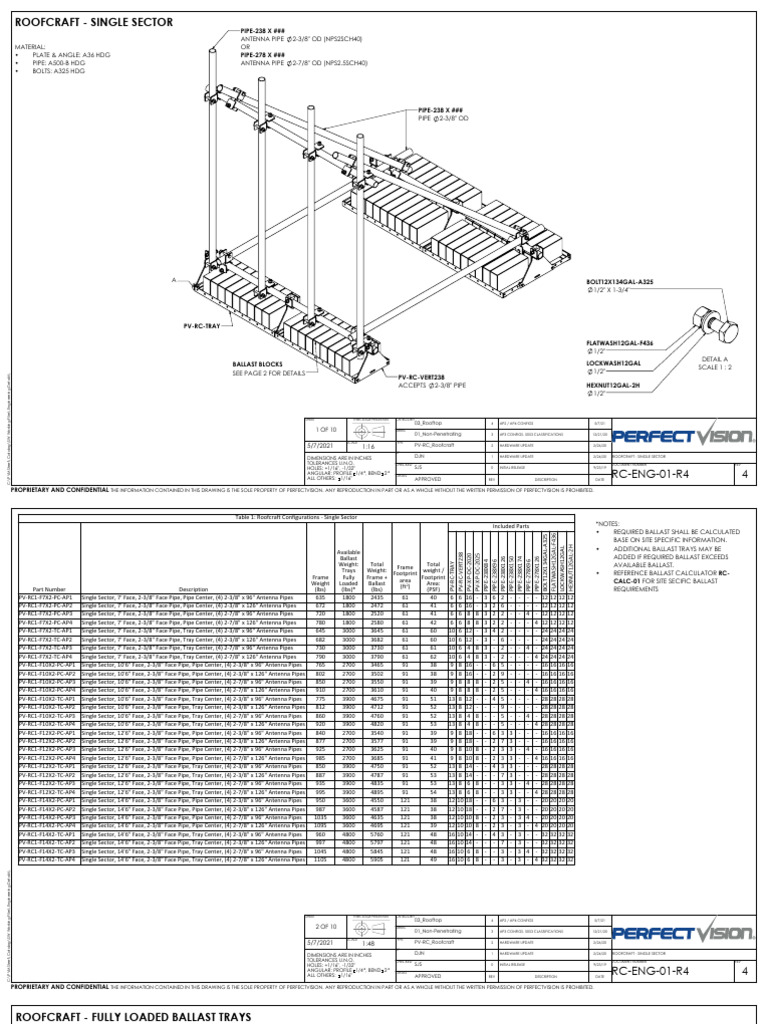 PV RC1 F7X2 PC AP1 Engineering Detail | PDF