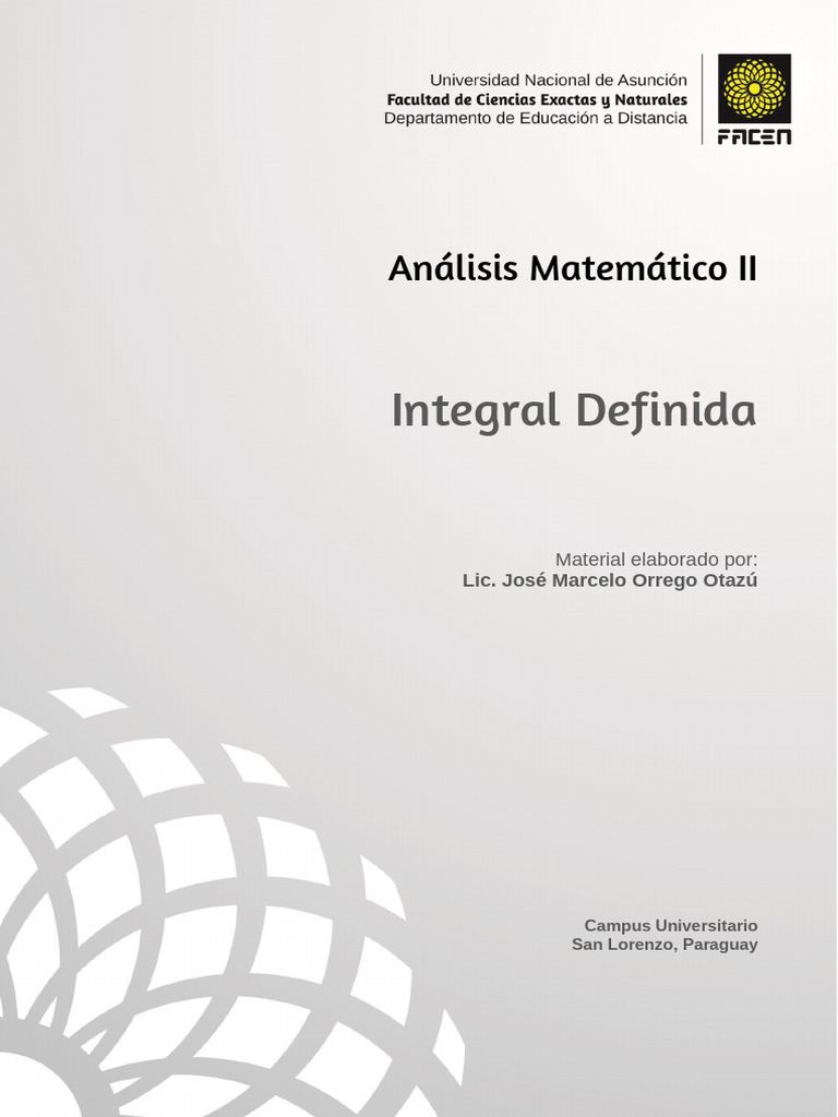 Integral Definida: Fundamentos y Propiedades | PDF | Integral | Función ...