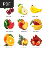 Memorama de Frutas Y Verduras | PDF