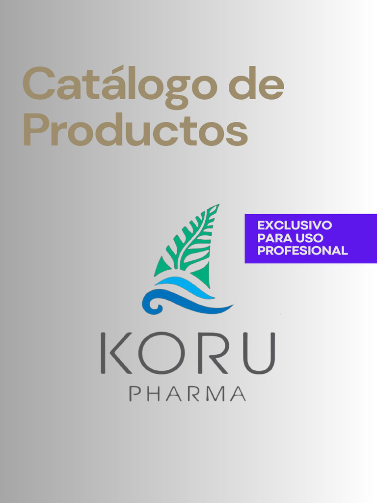 Catálogo Koru Pharma: Productos Estéticos | PDF