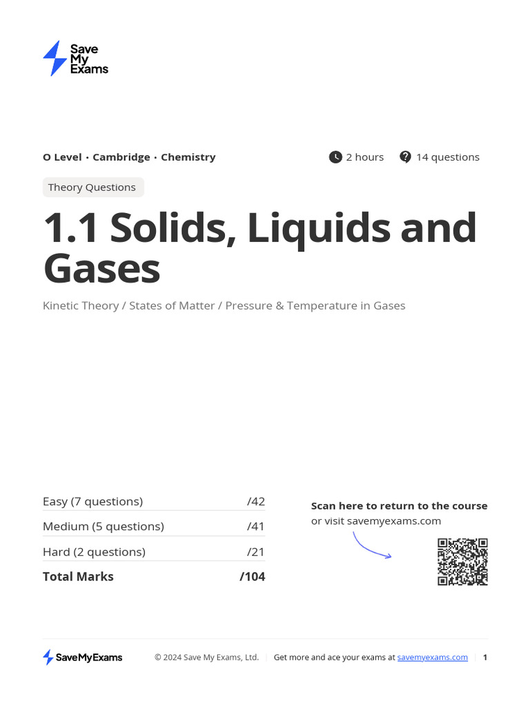 Chemistry Topicals | PDF | Gases | Ammonia