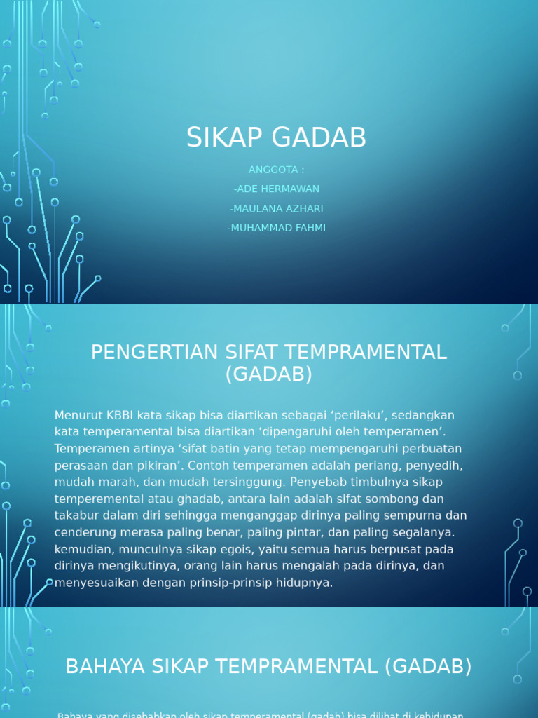 Agama Sikap Gadab (1) .PPTX - Read-Only | PDF