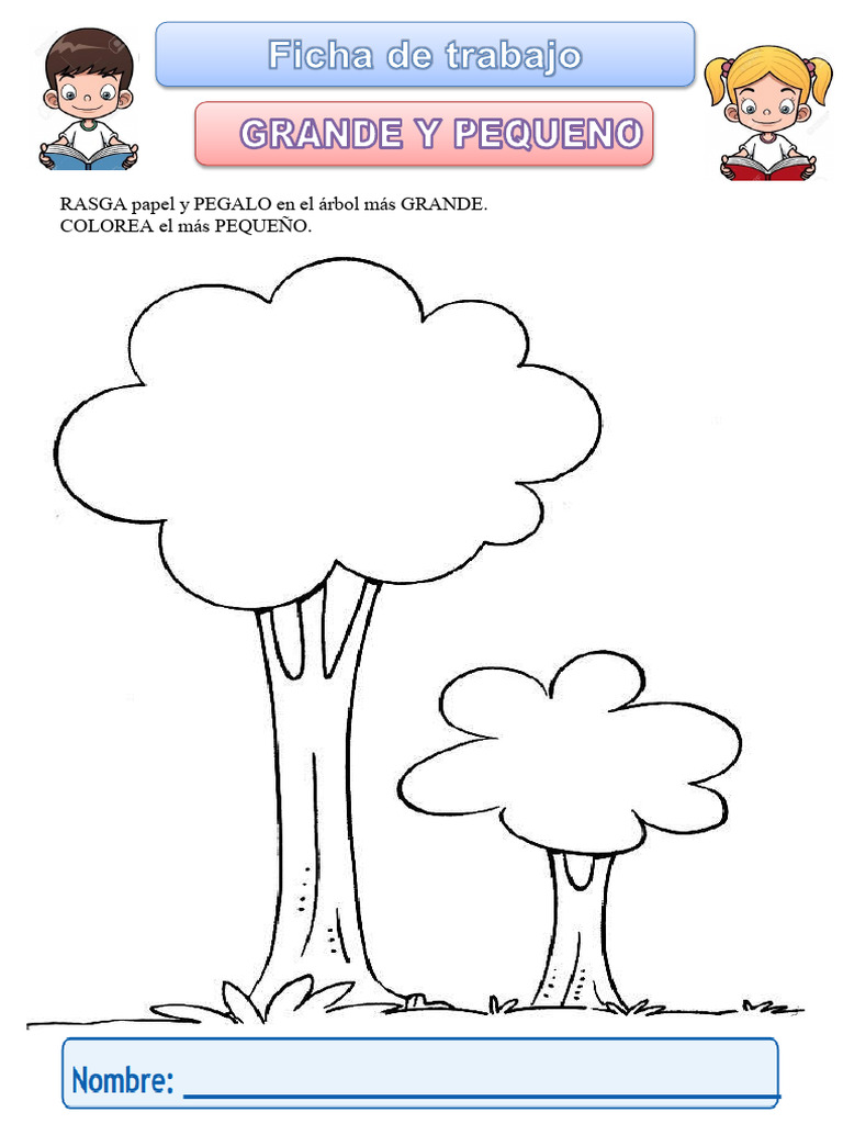 Grande y Pequeno Ficha | PDF
