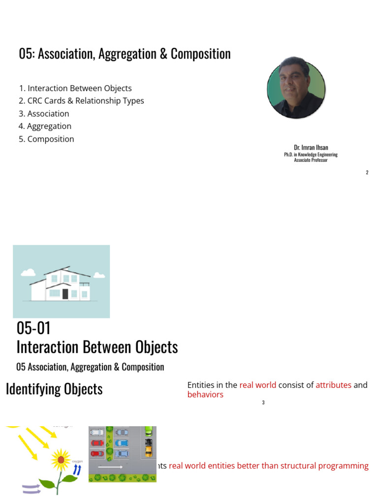 OOP05 Association, Aggregation and Composition | PDF | Object Oriented Programming | Inventory