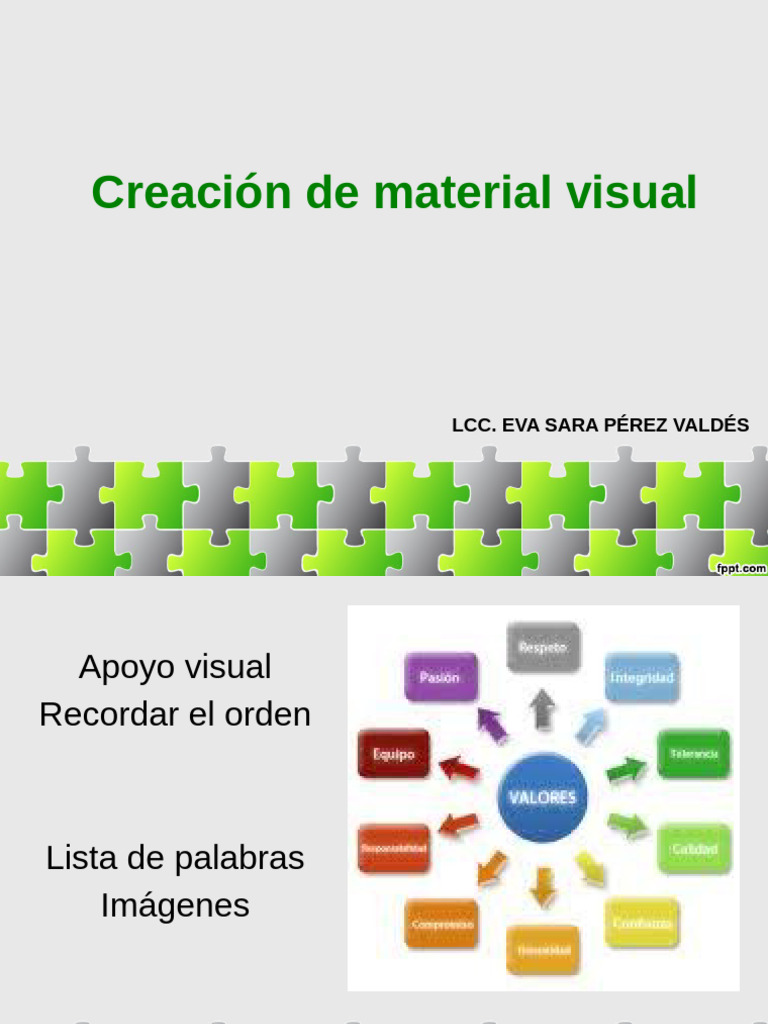 Guía para Crear Material Visual Efectivo | PDF