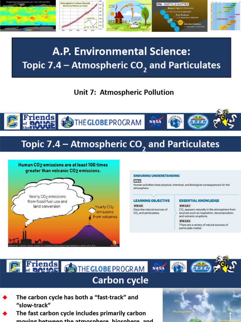 Atmospheric CO2 and Particulates Explained | PDF | Particulates | Wildfire