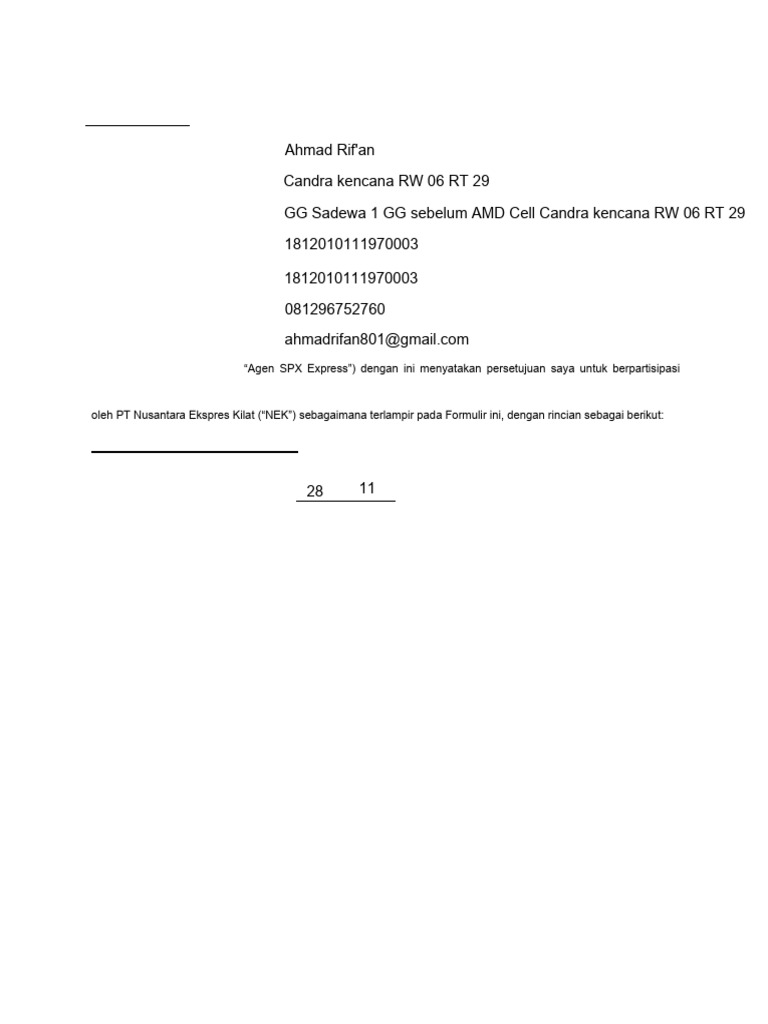 BARU (Clean 060924) TOS Agen Shopee Xpress (SCP)_Individu Reguler_NEK (1) | PDF