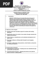 Remedial Reading Accomplishment Report Sample | PDF | Literacy | Human ...