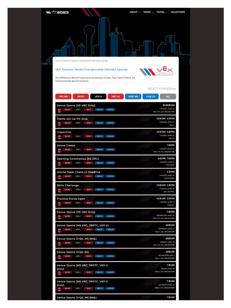 Tentative Agenda | PDF