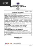 Remedial Reading Accomplishment Report Sample | PDF | Literacy | Human ...