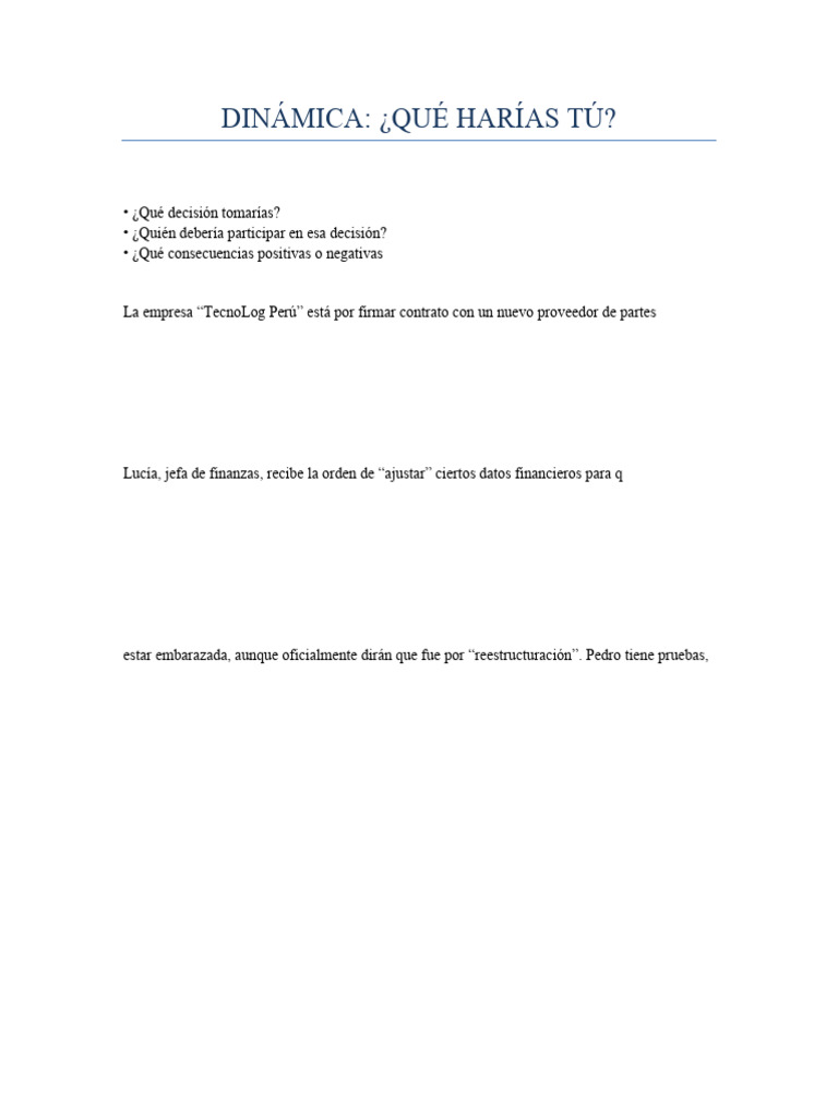 Dinamica Etica Gobernanza RSE | PDF