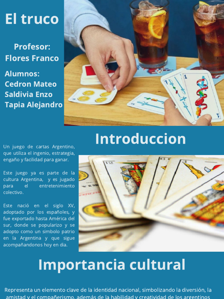 Que Es El Truco? | PDF