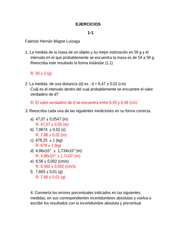 EJERCICIOS TEMA 1 Fabrizio Hernán Magne Luizaga | PDF
