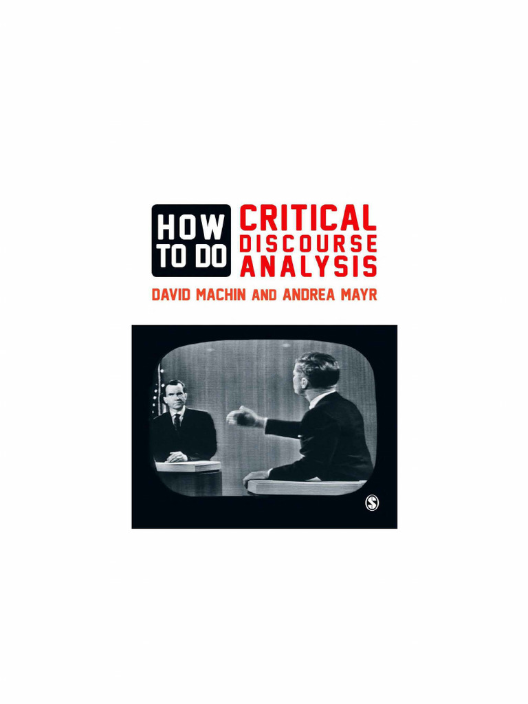 David Machin, Andrea Mayr-How To Do Critical Discourse Analysis - A ...