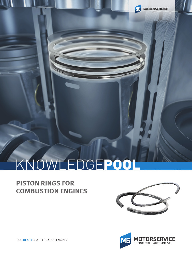 Piston Rings For Combustion Engines 53094 | PDF | Piston | Wear
