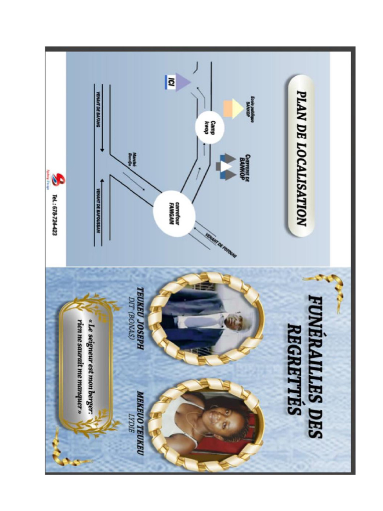 Billet Funerailles | PDF