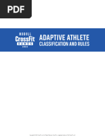 HYROX Adaptive Rulebook 2024/25 | PDF | Wheelchair | Kettlebell
