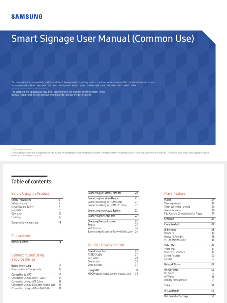 Manual | PDF | Ac Power Plugs And Sockets | Hdmi