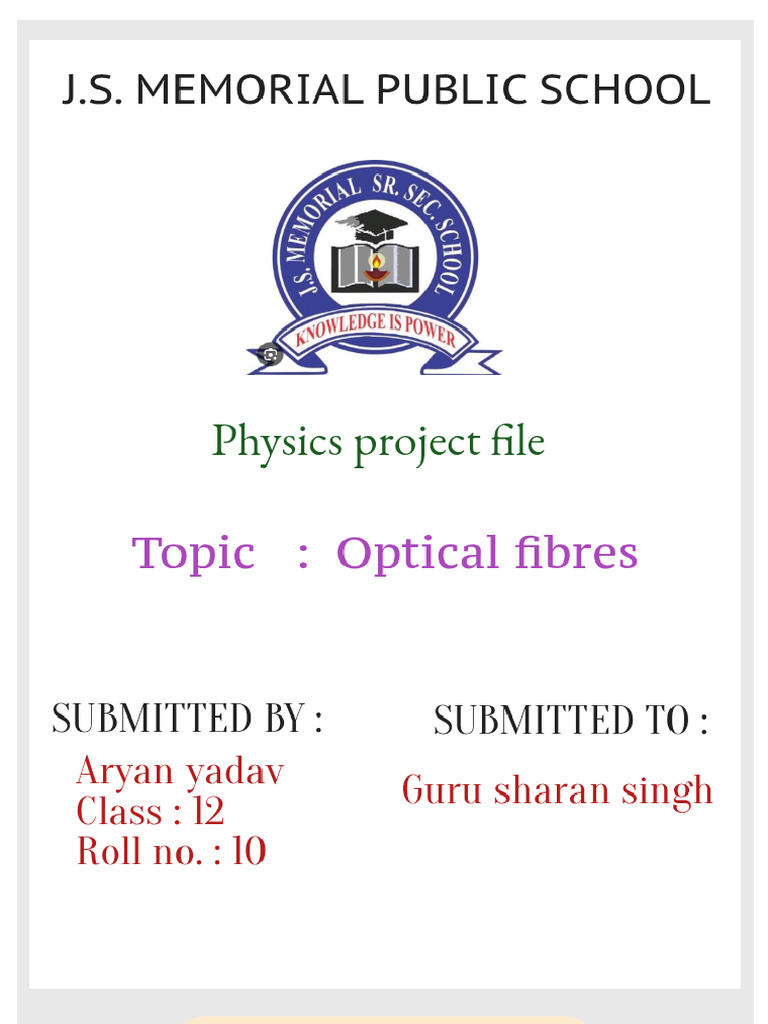 Optical Fiber: Principles and Uses | PDF | Optical Fiber | Attenuation