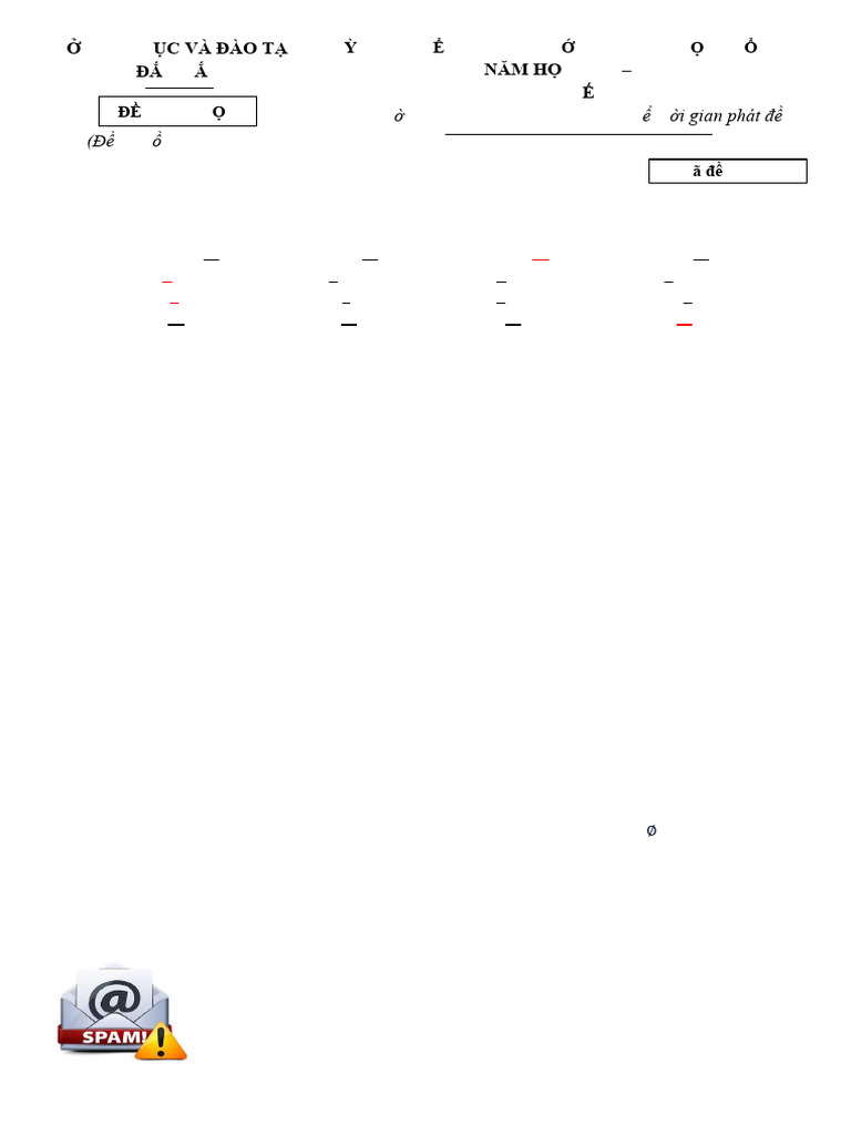 Đề Minh Hoạ Ts Ta10 Đắk Lắk | PDF