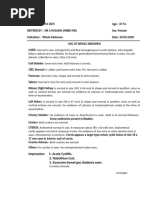Normal Breast Ultrasound Report Template | PDF