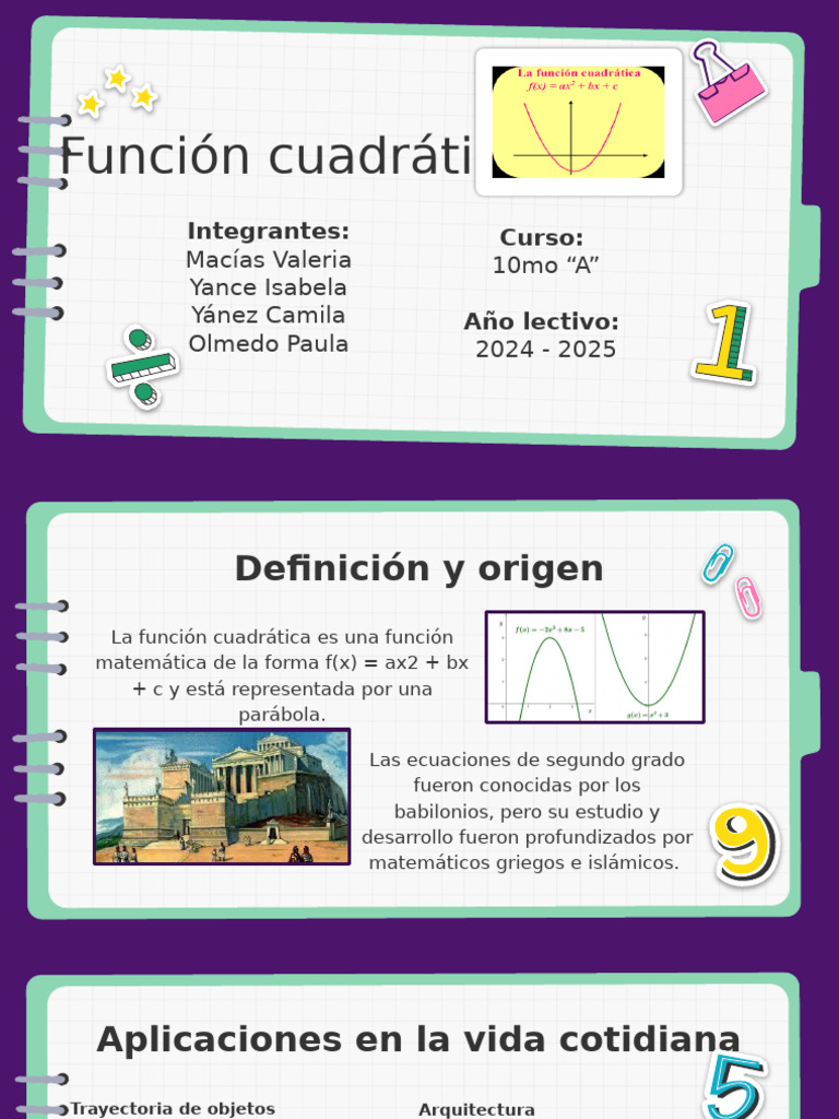 Función Cuadrática | PDF